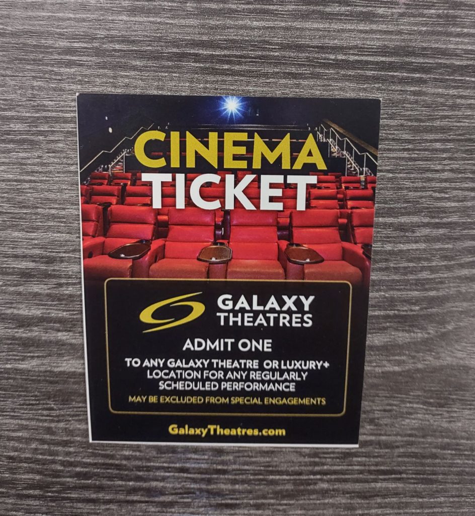 Movie Ticket – Galaxy – Las Vegas City Employees' Association in Southern Nevada